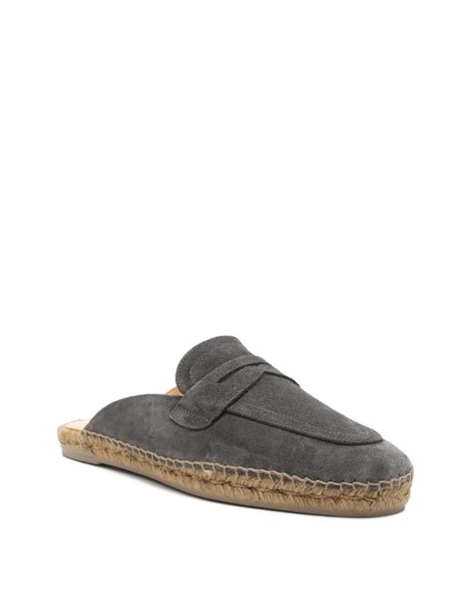 Castañer Nando Slippers in Gray for Men | Lyst