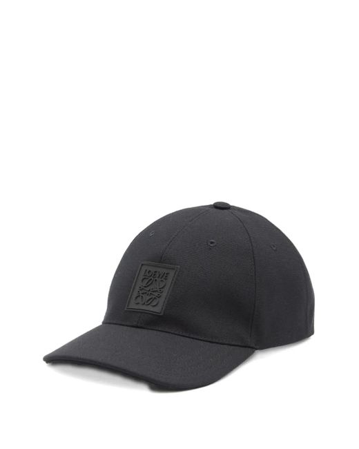 Loewe Logo-Plaque Patch Cap in Grey for Men | Lyst UK