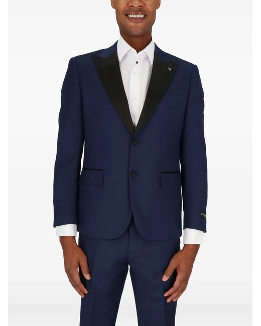 Scotch & Soda Satin-Lapels Suits in Blue for Men | Lyst UK