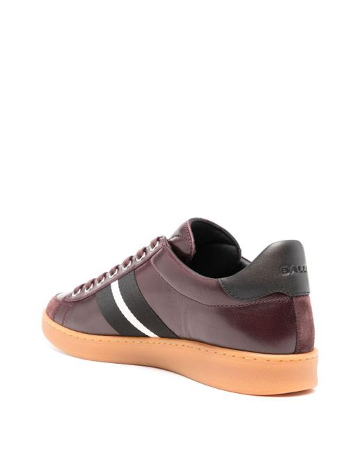 Bally Thiago-T-Ribbon Sneakers in Brown for Men | Lyst