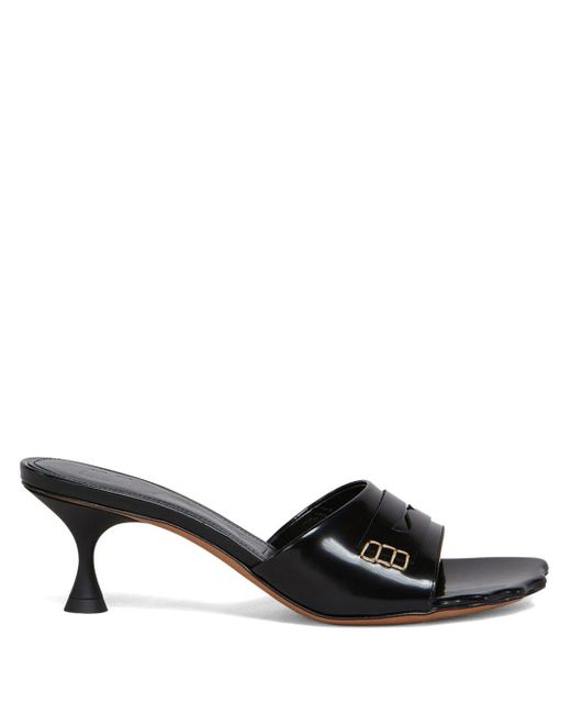 Marni 50Mm Moonlight Mules in Black | Lyst