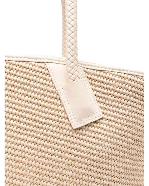 Alexander Smith Large Lauren Braided Tote Bag in Natural | Lyst UK
