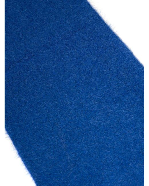 IRO Brushed Scarf in Blue | Lyst