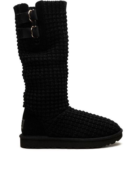 UGG Classic Solene Boots in Black | Lyst