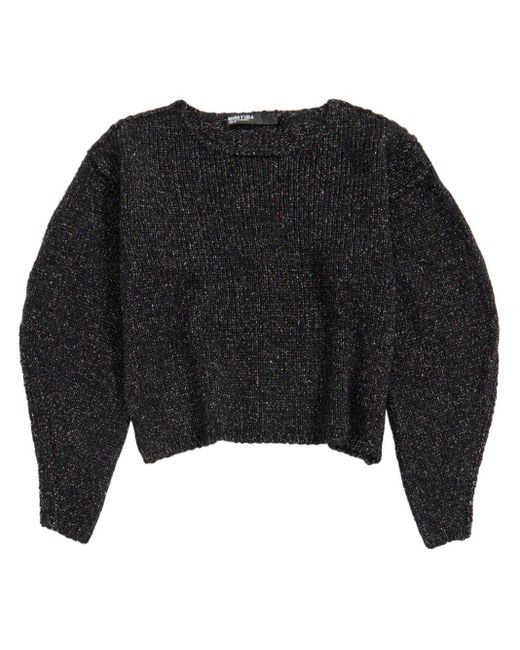 Bimba Y Lola Inside-Out Seams Jumper in Black | Lyst