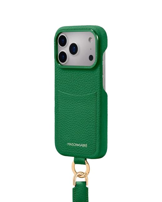 Maison De Sabre Sling Iphone 17 Pro Max Case in Green | Lyst
