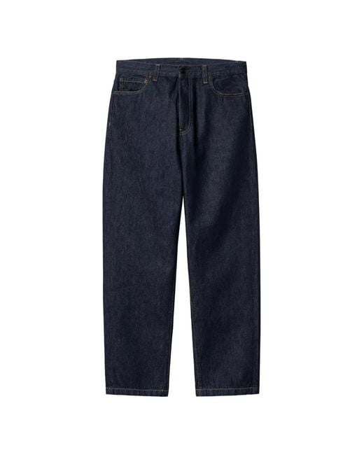 Carhartt Aaron Jeans in Blue for Men | Lyst UK