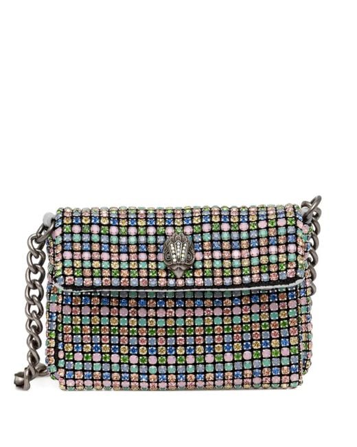 Kurt Geiger Embellished Chain Mini Bag in Black | Lyst UK