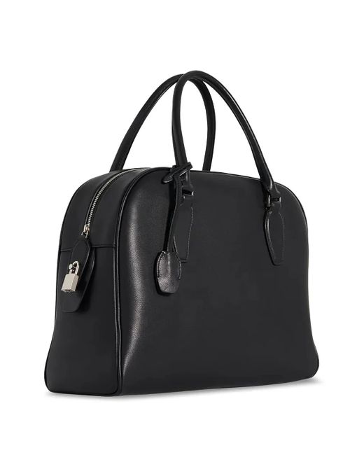 The Row India Tote Bag in Black | Lyst