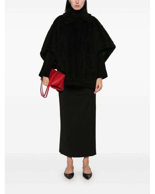 Max Mara Tebe1 Cape in Black | Lyst