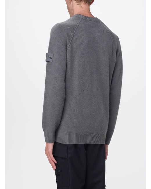Stone Island Jersey C/Round in Grey for Men | Lyst UK