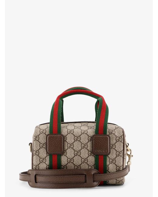 Gucci Mini Gg Handbag in Brown | Lyst UK