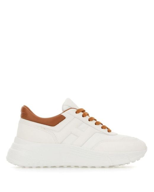 Hogan Hi-Fi Trainers With Side H in White | Lyst UK