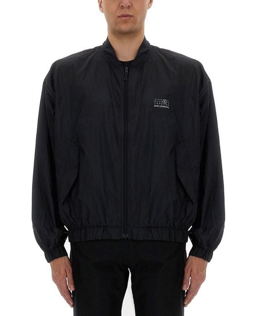 SALOMON MARTIN MARGIELA Nylon Jacket in Blue for Men | Lyst UK