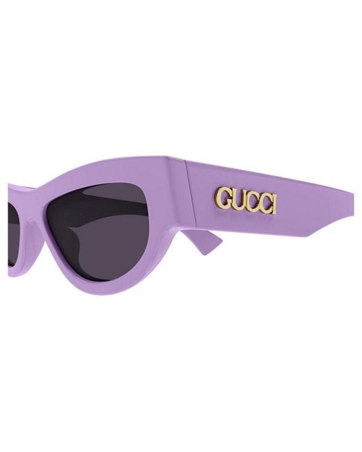 Gucci Gg1834S 004 in Purple | Lyst UK