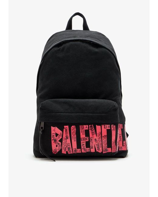 Balenciaga Tape Type Backpack in Black for Men | Lyst UK