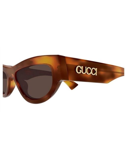 Gucci Gg1834S 002 in Brown | Lyst UK
