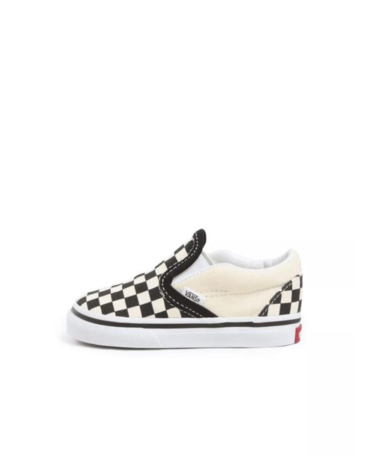 Vans "Checkers" Shoes in White | Lyst UK