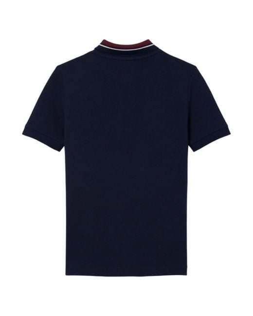 Lacoste Polo Shirt "Petit Pique" in Blue | Lyst UK