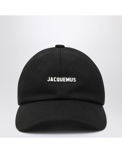 Jacquemus Baseball Cap With Logo in Black for Men | Lyst UK