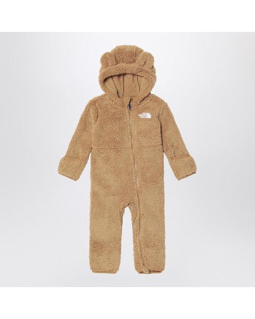 The North Face Campshire Shearling Tracksuit in Natural | Lyst