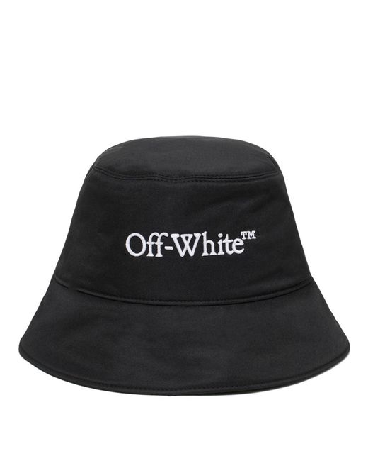 Off-White c/o Virgil Abloh Polyester Hats in Black for Men | Lyst