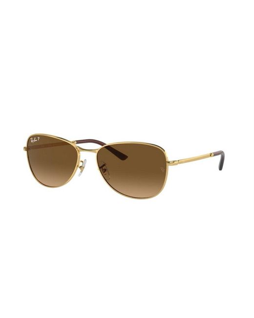 Ray-Ban Rb3733 001/M2 in Brown | Lyst