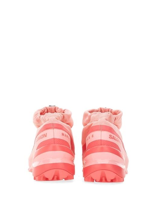 SALOMON MARTIN MARGIELA Cross Low Sneaker in Pink | Lyst UK