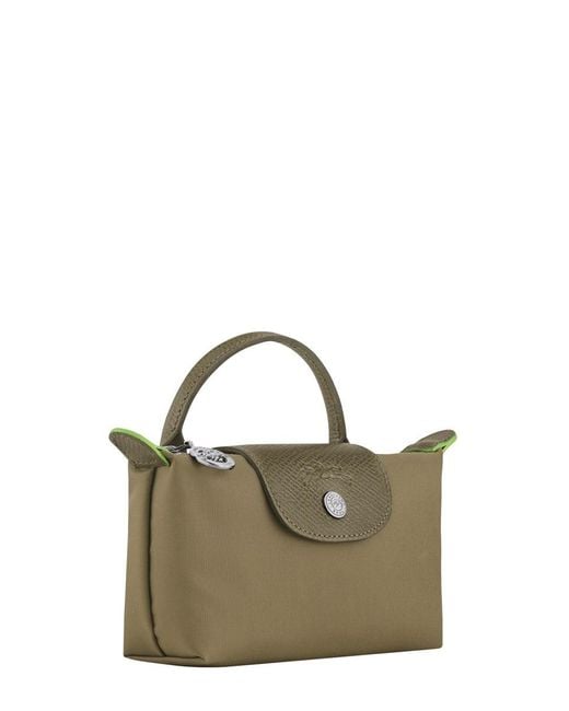 Longchamp Nylon Calf Leather Clutches | Lyst UK