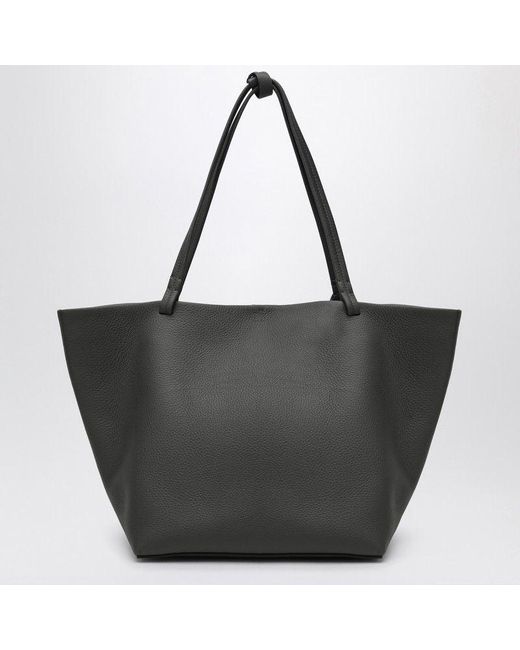 The Row Mini Tote Handbag With Removable Zip Pouch in Black | Lyst
