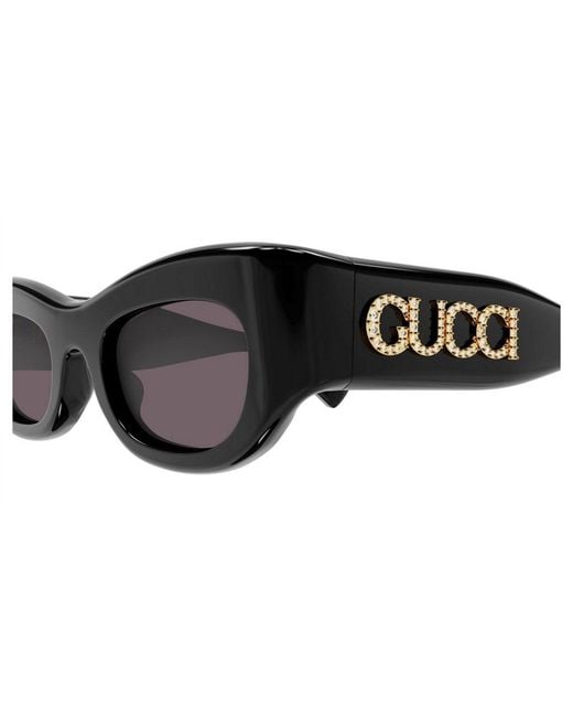 Gucci Gg1809S 002 in Black | Lyst UK