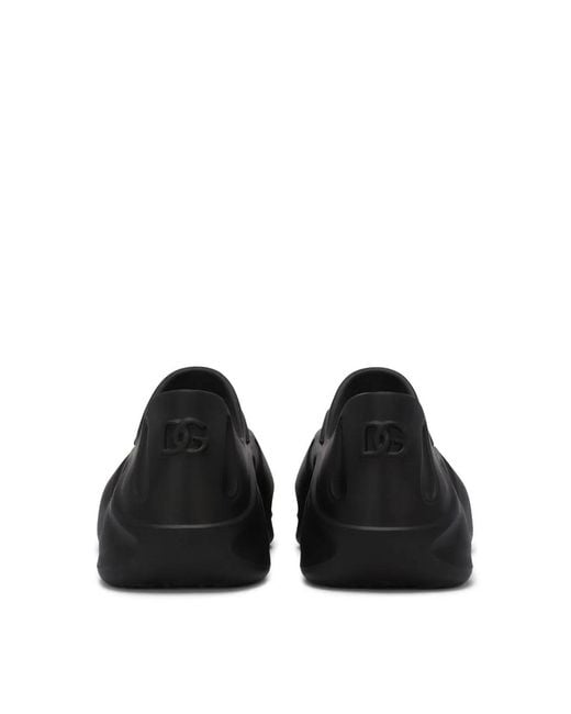 Dolce & Gabbana Rubber Toy Logo Sneakers in Black for Men | Lyst UK