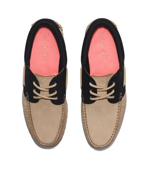 Timberland Authentic 3 Eye Classic Handsewn Boat Shoe for Men | Lyst UK