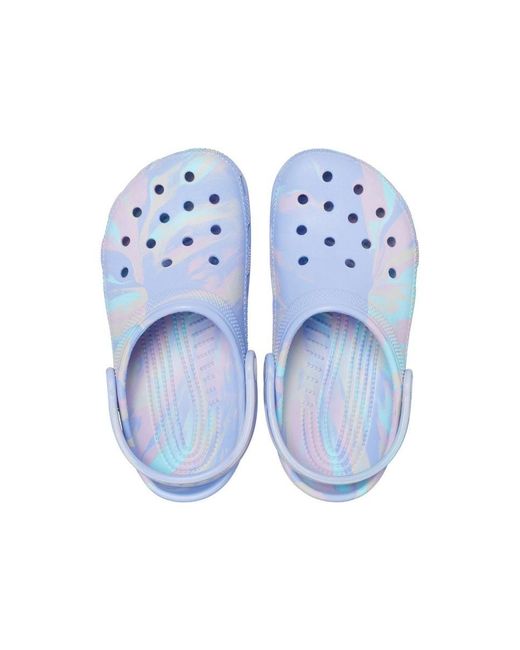 Crocs™ Classic Marbled Clog in Blue | Lyst UK