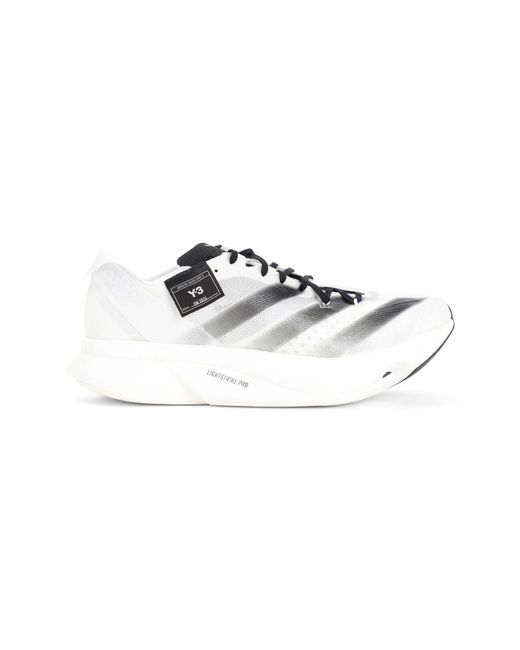 Y-3 Y3 Adios Pro 3.0 Sneakers in White for Men | Lyst