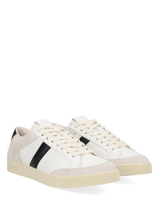 Tom Ford Sneaker With Logo in White for Men | Lyst UK