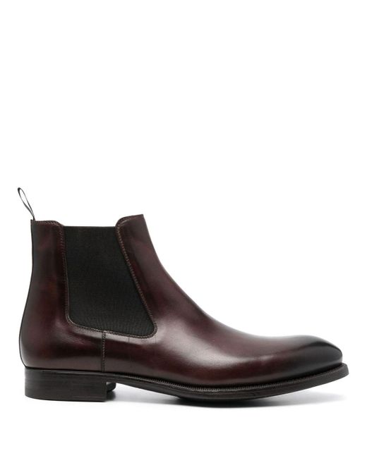 Magnanni Elasticated-Panel Chelsea Boots in Brown for Men | Lyst