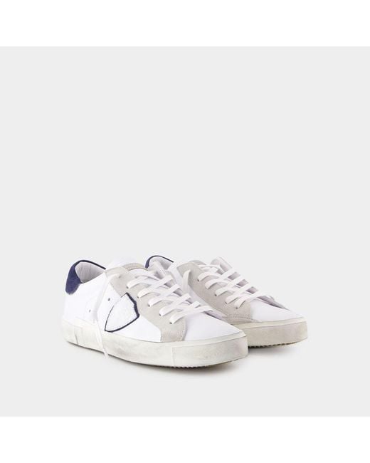 Philippe Model Prsx Low Sneakers in White for Men | Lyst UK