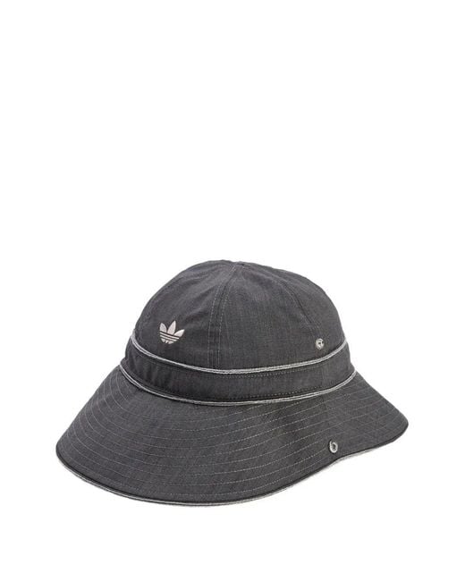 adidas Originals Wales Bonner Bucket Hat in Grey for Men | Lyst UK