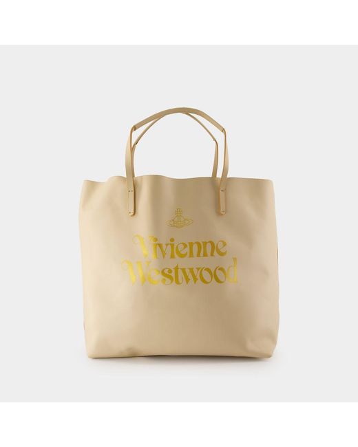 Vivienne Westwood Studio Travel Bag in Natural | Lyst