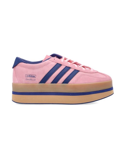adidas Originals Gazelle Stack Platform Sneakers in Pink | Lyst UK