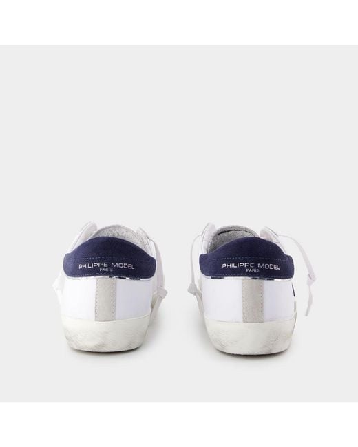 Philippe Model Prsx Low Sneakers in White for Men | Lyst UK