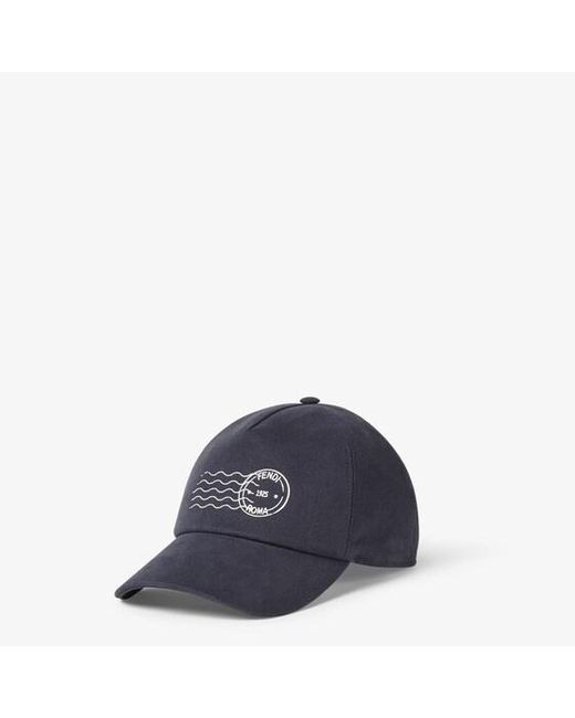 Fendi Hat in Blue for Men | Lyst
