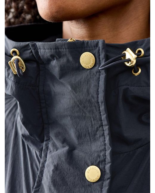 Barbour Naboo Showerproof Jacket in Blue | Lyst UK