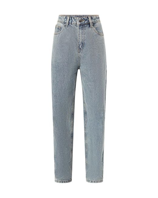 Ed Hardy Crystal Crawler Relaxed Jeans in Blue | Lyst UK