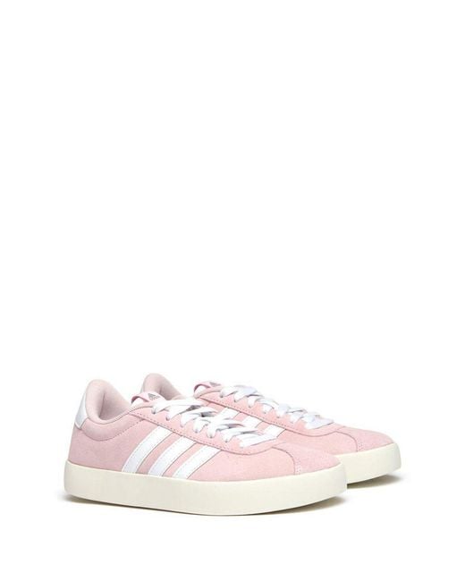 adidas Vl Court Trainers in Pink | Lyst UK