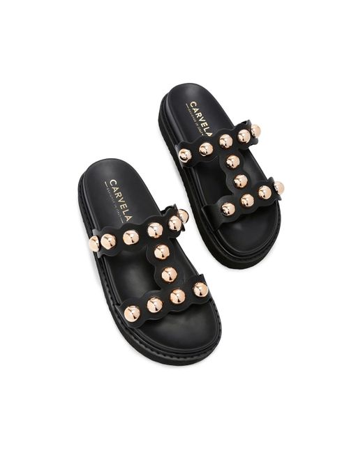 Carvela Kurt Geiger Gianna Heeled Sandals in White | Lyst UK