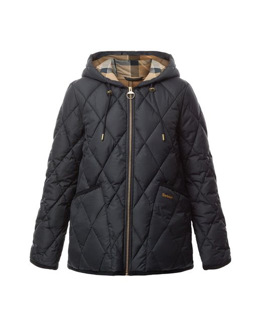 Barbour Erin Puffer Quilt in Grey | Lyst UK