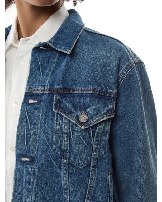 Polo Ralph Lauren Standard Unlined Trucker Jacket in Blue | Lyst UK