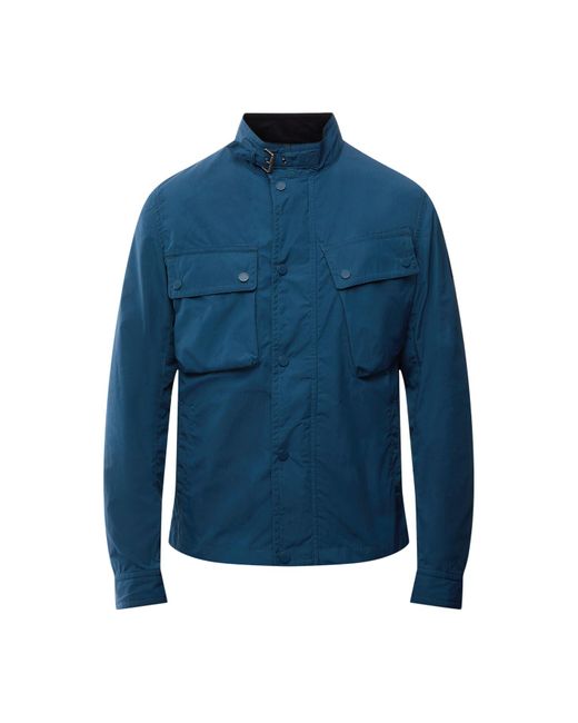Belstaff Service Racemaster Delta Ripstop Jacket in Blue for Men | Lyst UK